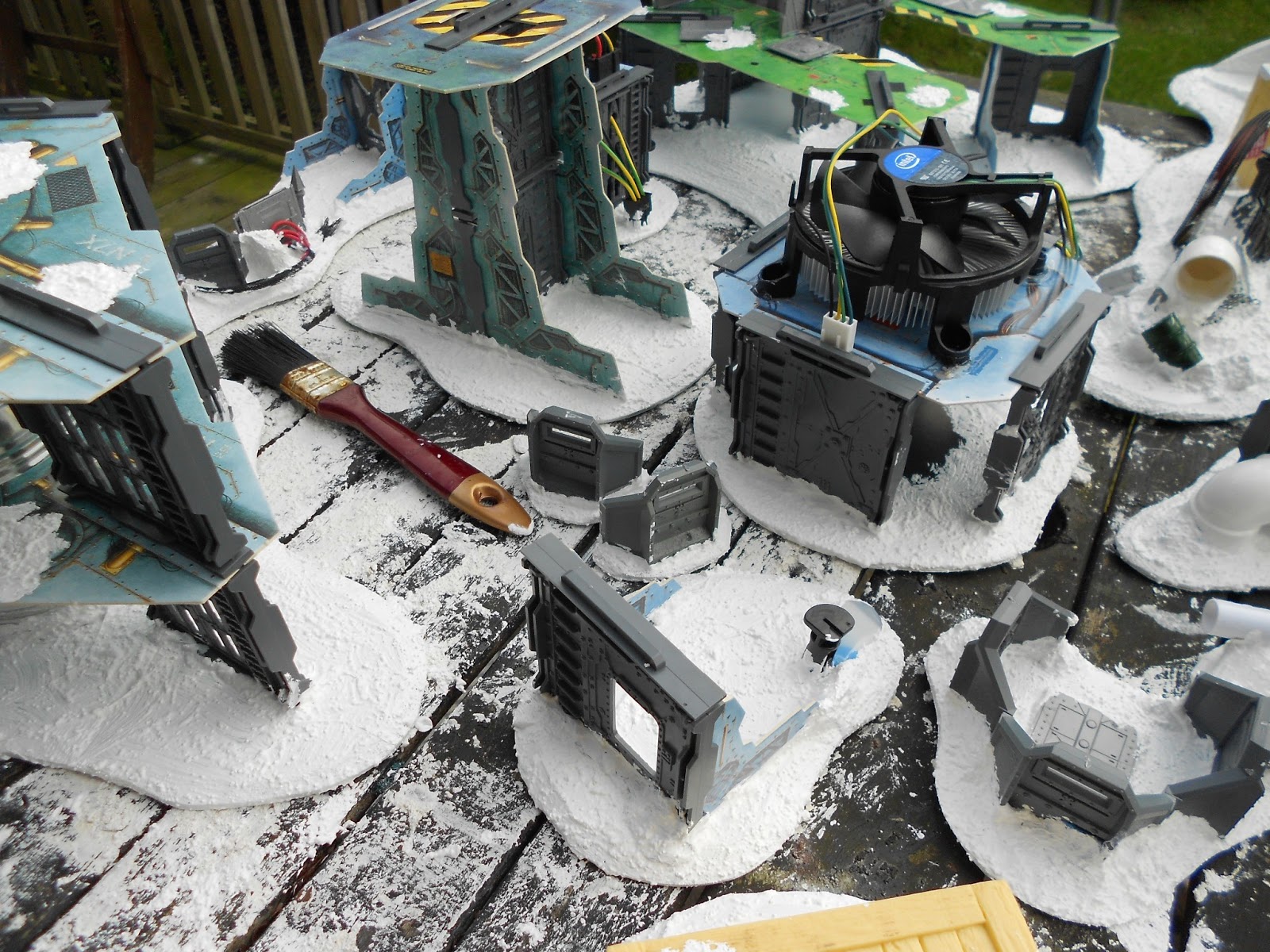 Unite All Action: New Necromunda 40k Hive World Scenery Update 2